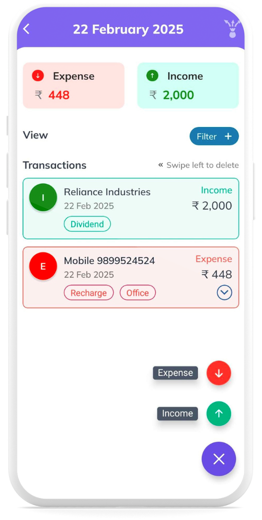 Expense Tracker App - Panalink Infotech Limited